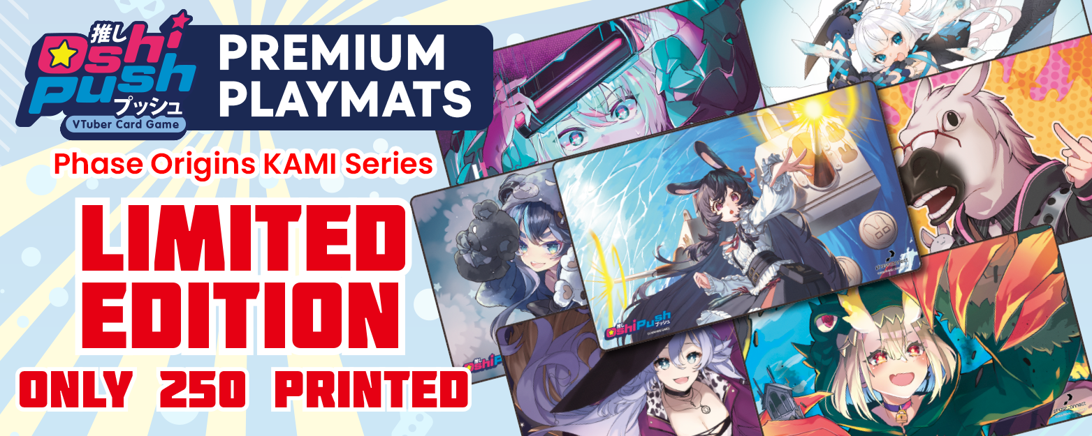 Oshi Push - Phase Origins KAMI Limited Edition Playmat Series ...