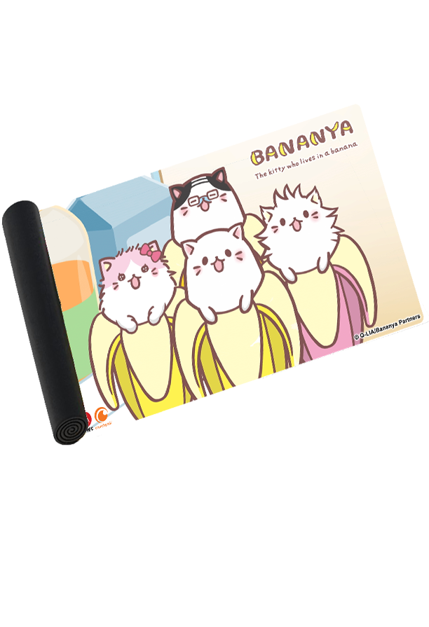 Officially Licensed Playmat - Bananya Standard - Daddy Bananya ...