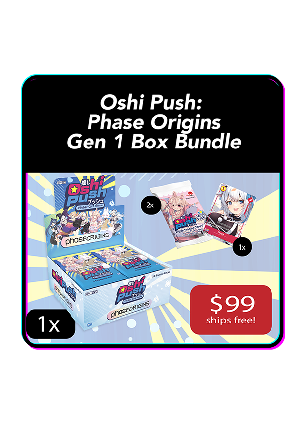 Oshi Push: Phase Origins - Booster Box Retail Edition – Japanime Games