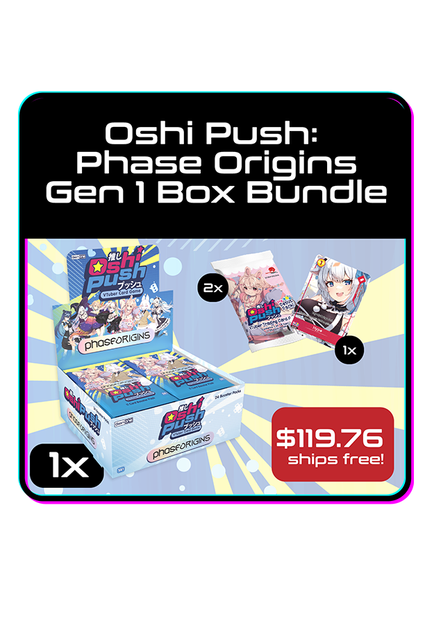 Oshi Push: Phase Origins - Booster Box Retail Edition – Japanime Games