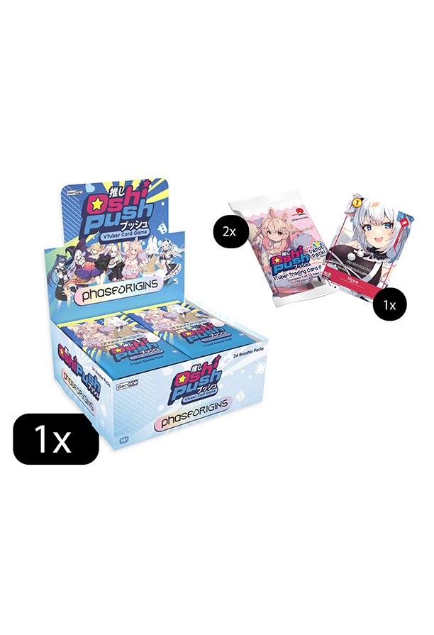 Oshi Push: Phase Origins - Booster Box Retail Edition – Japanime Games